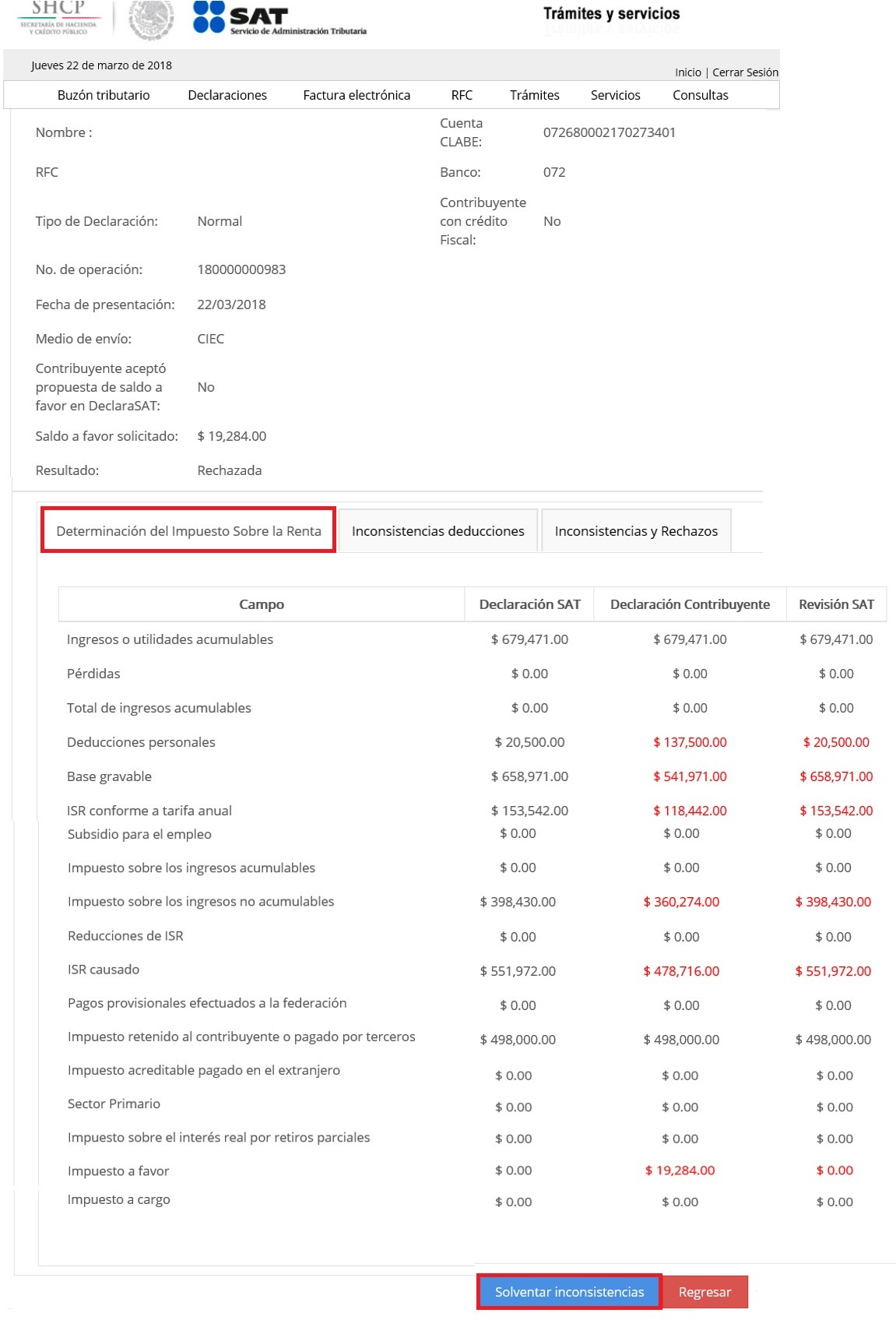 Si el SAT rechazó tu devolución de impuestos, todavía tienes opciones ...